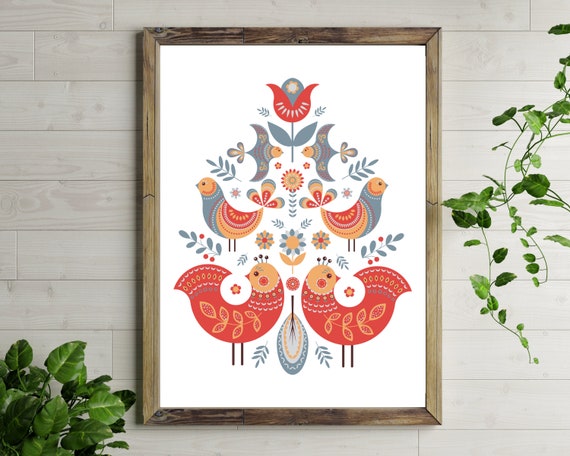 Scandinavian Art Motifs
