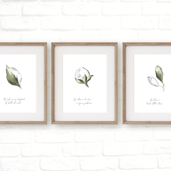 Bible Verse Wall Art - Etsy