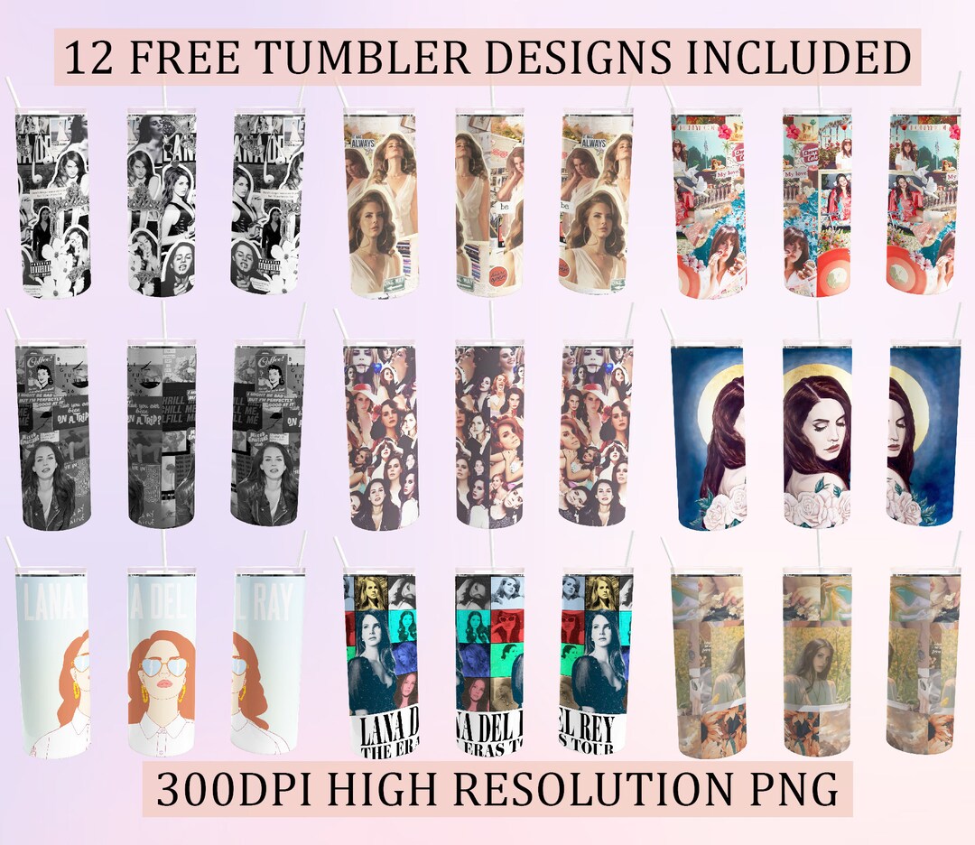 Singer Tumbler Wrap Png , Tumbler Wrap PNG 20oz, Lana Sublimation ...