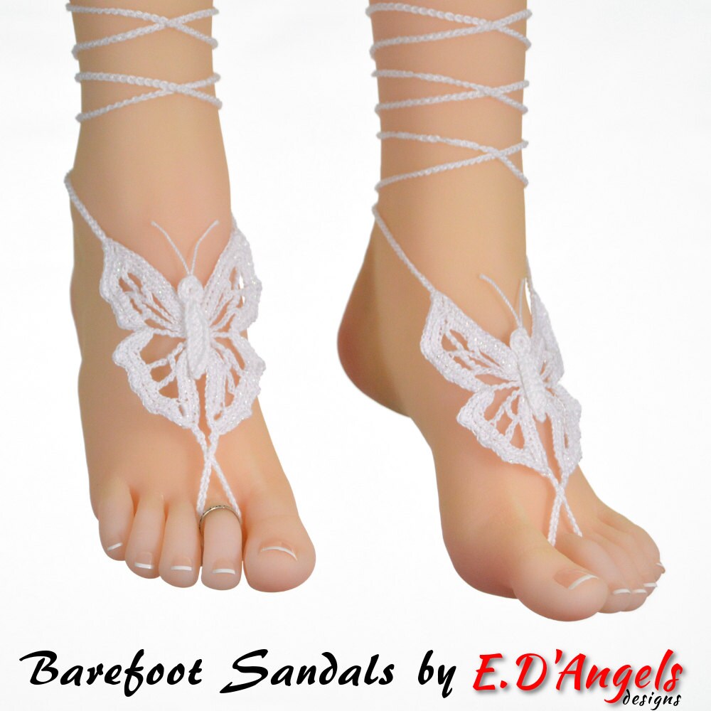 Crochet Pattern Barefoot Sandals Pattern Barefoot Pattern | Etsy Canada