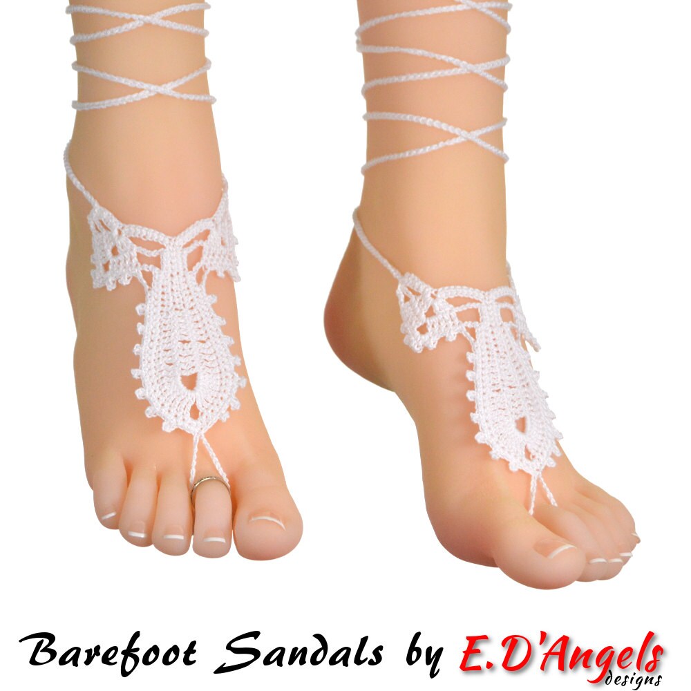 Crochet Pattern Barefoot Sandals Pattern Barefoot Pattern - Etsy