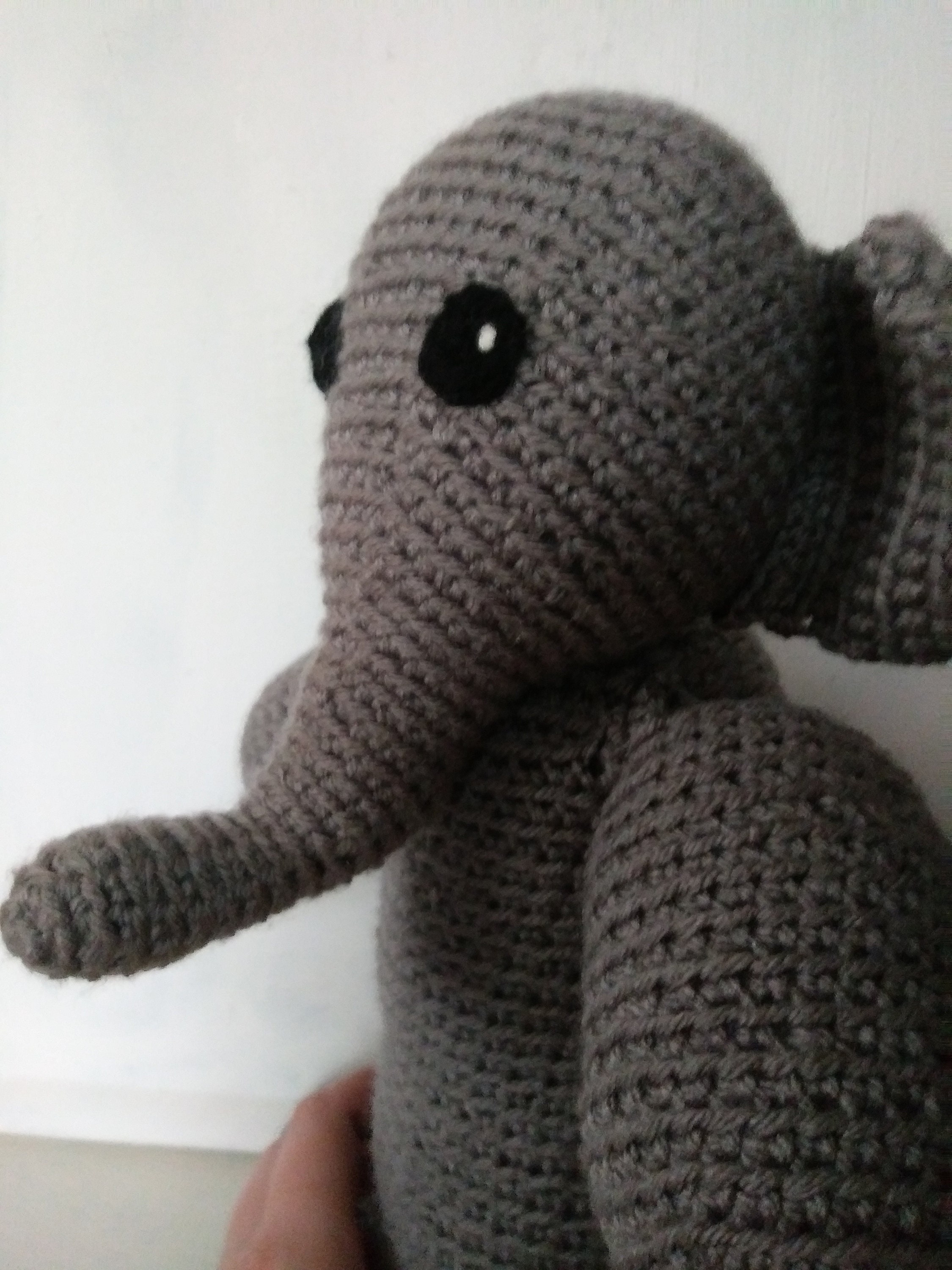 Crochet Elephant Stuffed Animal - Etsy