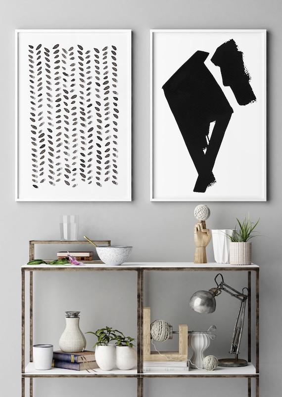 Large Abstract Art Japandi Wall Art Minimalist Art Abstract | Etsy