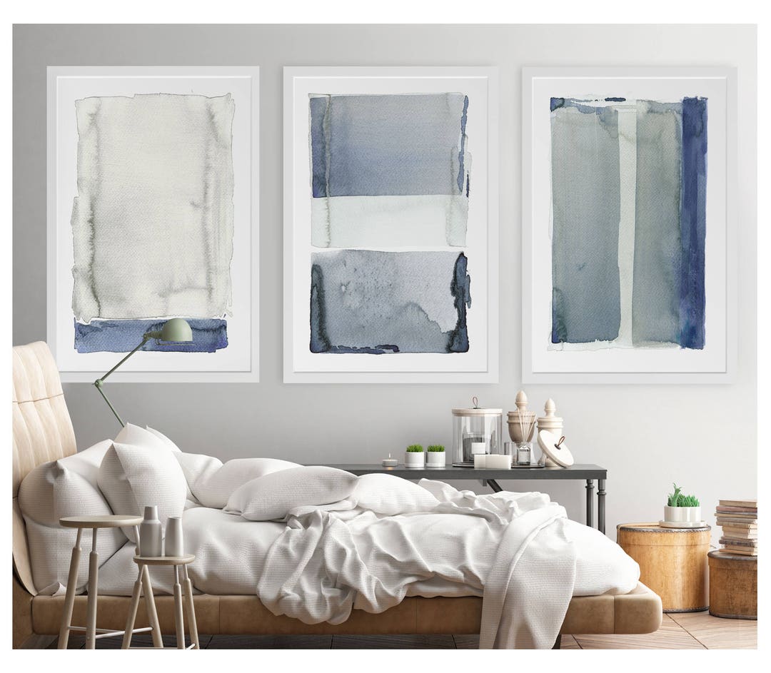 Large Abstract Art Prints, Set of 3 Abstract Prints, Abstract, Abstract ...