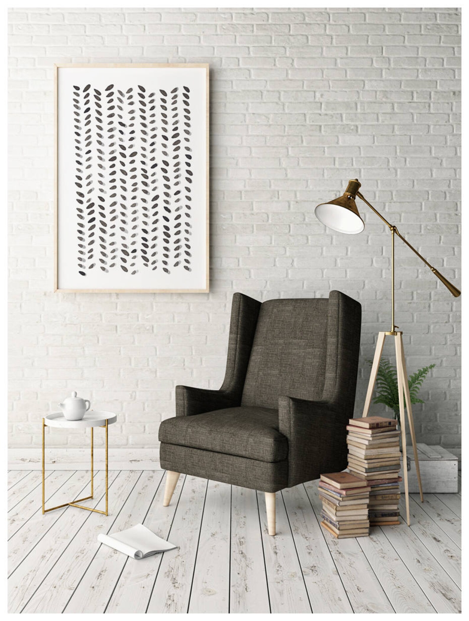 Large Abstract Art Japandi Wall Art Minimalist Art, Abstract Painting ...