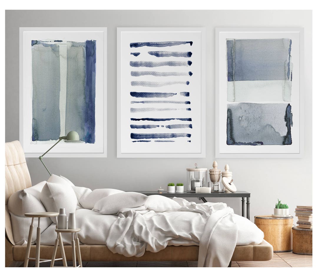 Large Abstract Art Prints, Set of 3 Abstract Prints, Abstract, Abstract ...