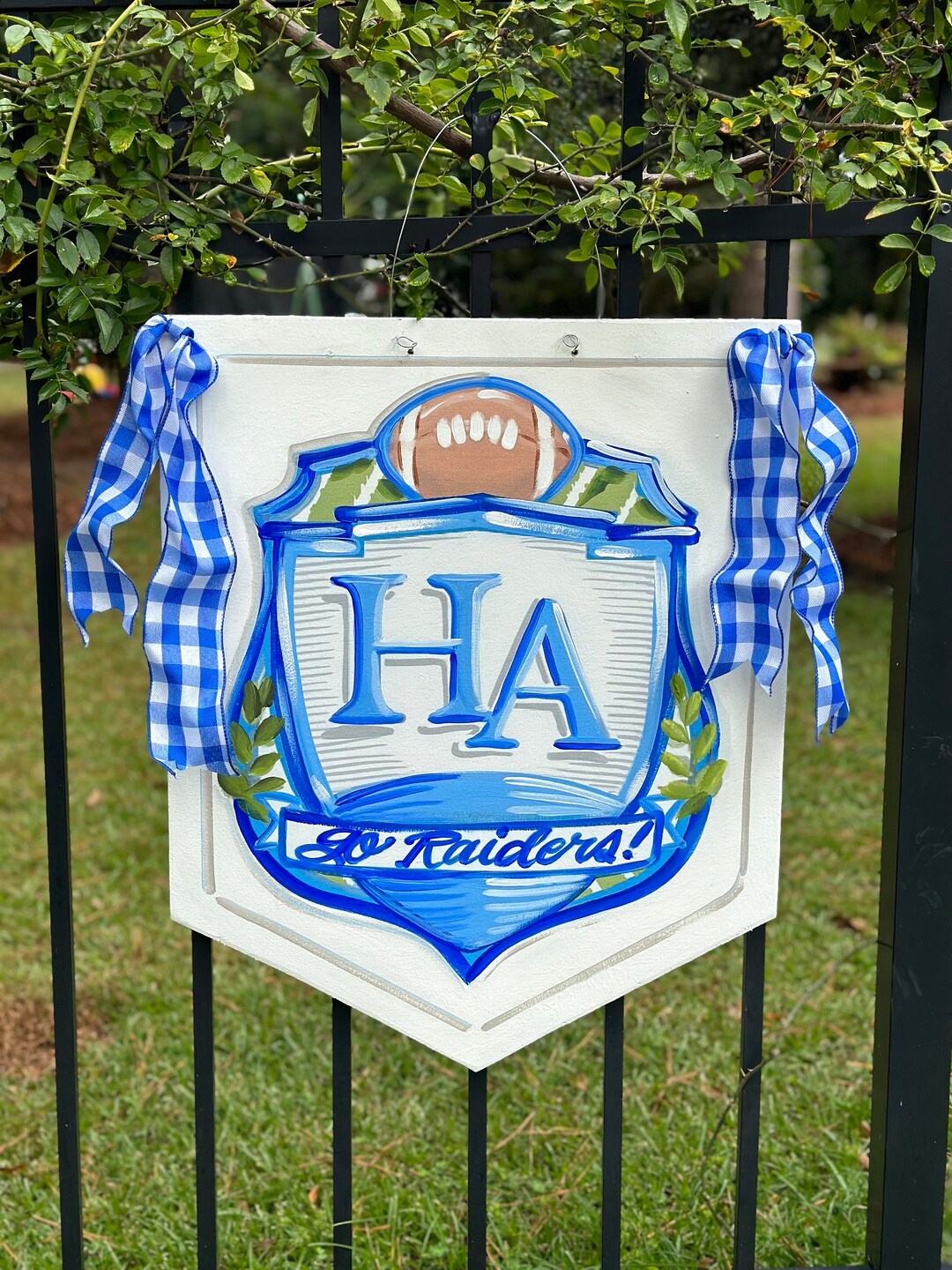 HA Houston Academy Football Crest - Etsy