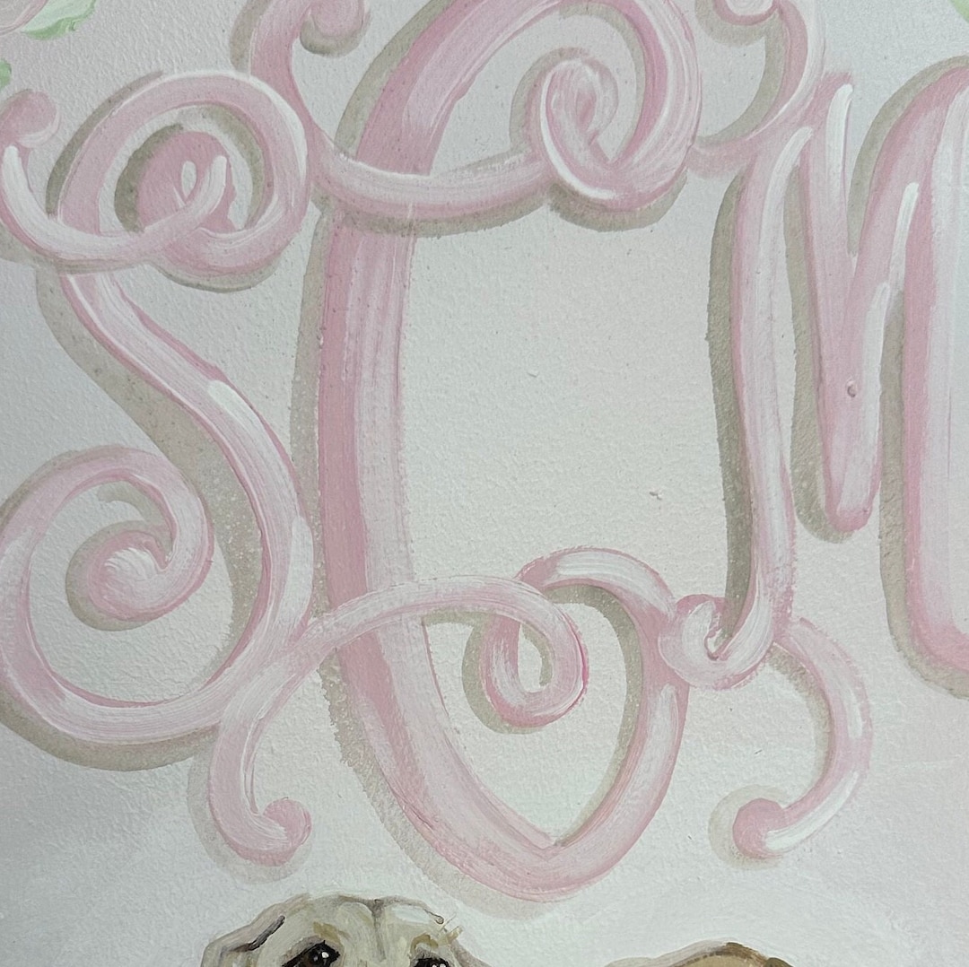 Add on Custom Art, Name Banner or Frame - Etsy