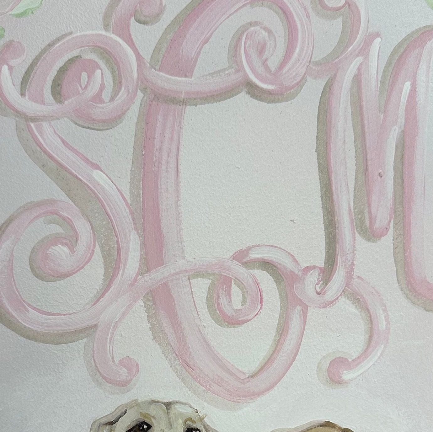 Add on Custom Art, Name Banner or Frame - Etsy