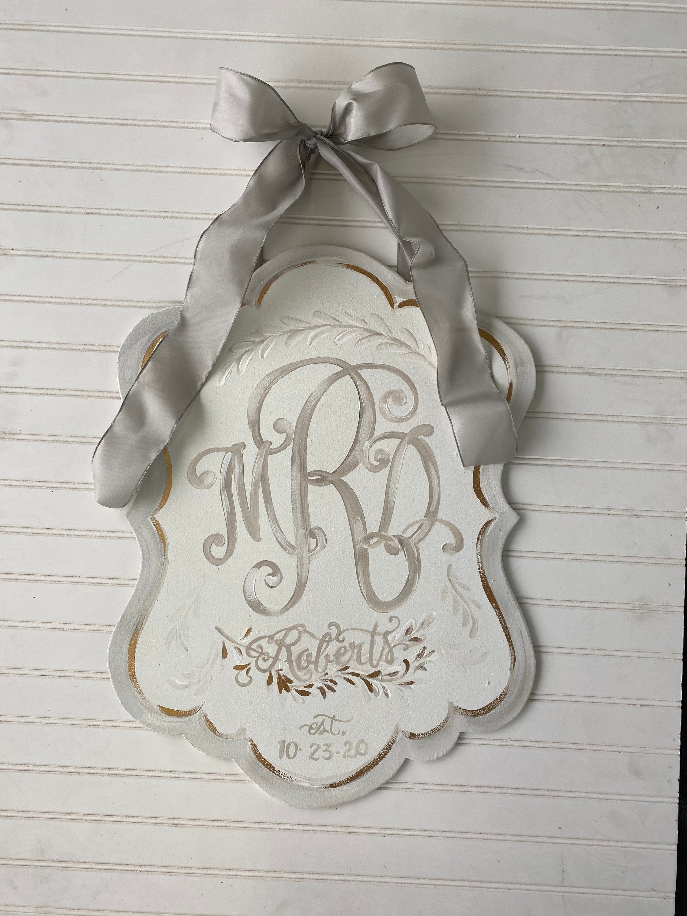 Monogram Wedding Board. Wedding decor. Wedding gift. Shower | Etsy