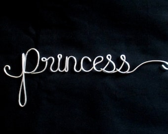 Custom Wire Name/custom Word/wire Name/personalized Name/custom Name ...