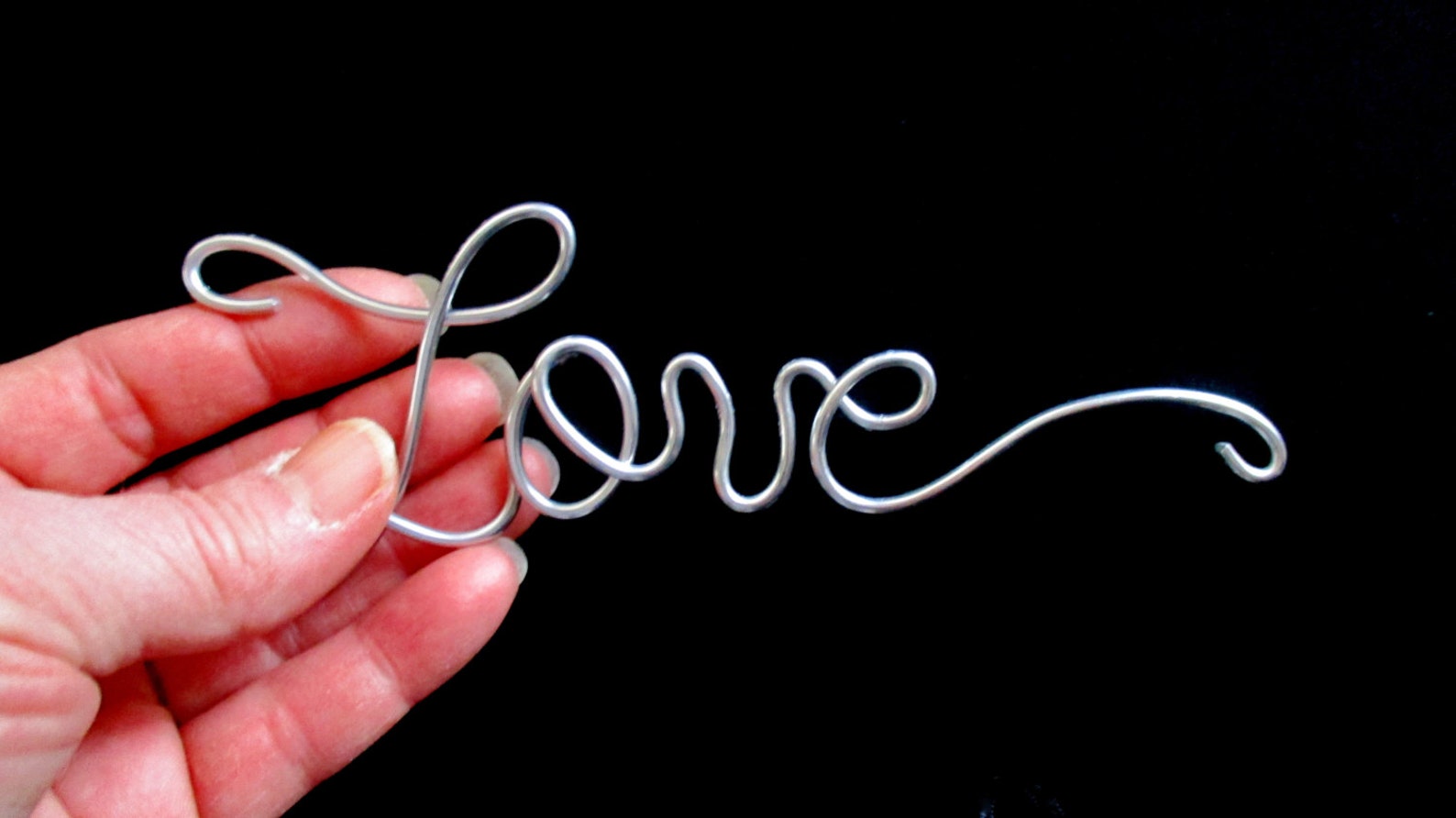 Wire Words, Wire Word Love, Love, Decorative Words, Wire Script Words ...