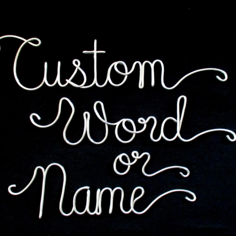 Wire Names - Etsy
