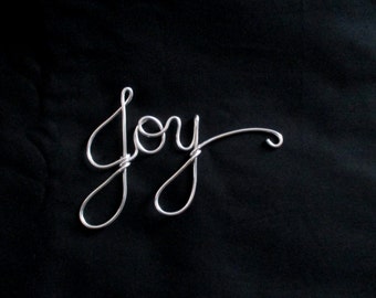 Wire Christmas Place Name Settings Wire Words Wire Wall Art - Etsy