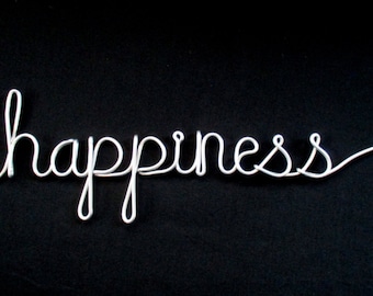 Wire Christmas Place Name Settings Wire Words Wire Wall Art - Etsy