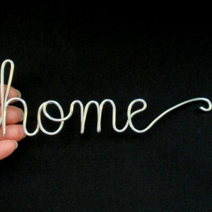 Wire Word Home,wire Words,home,wire Script Words,wire Cursive Words ...
