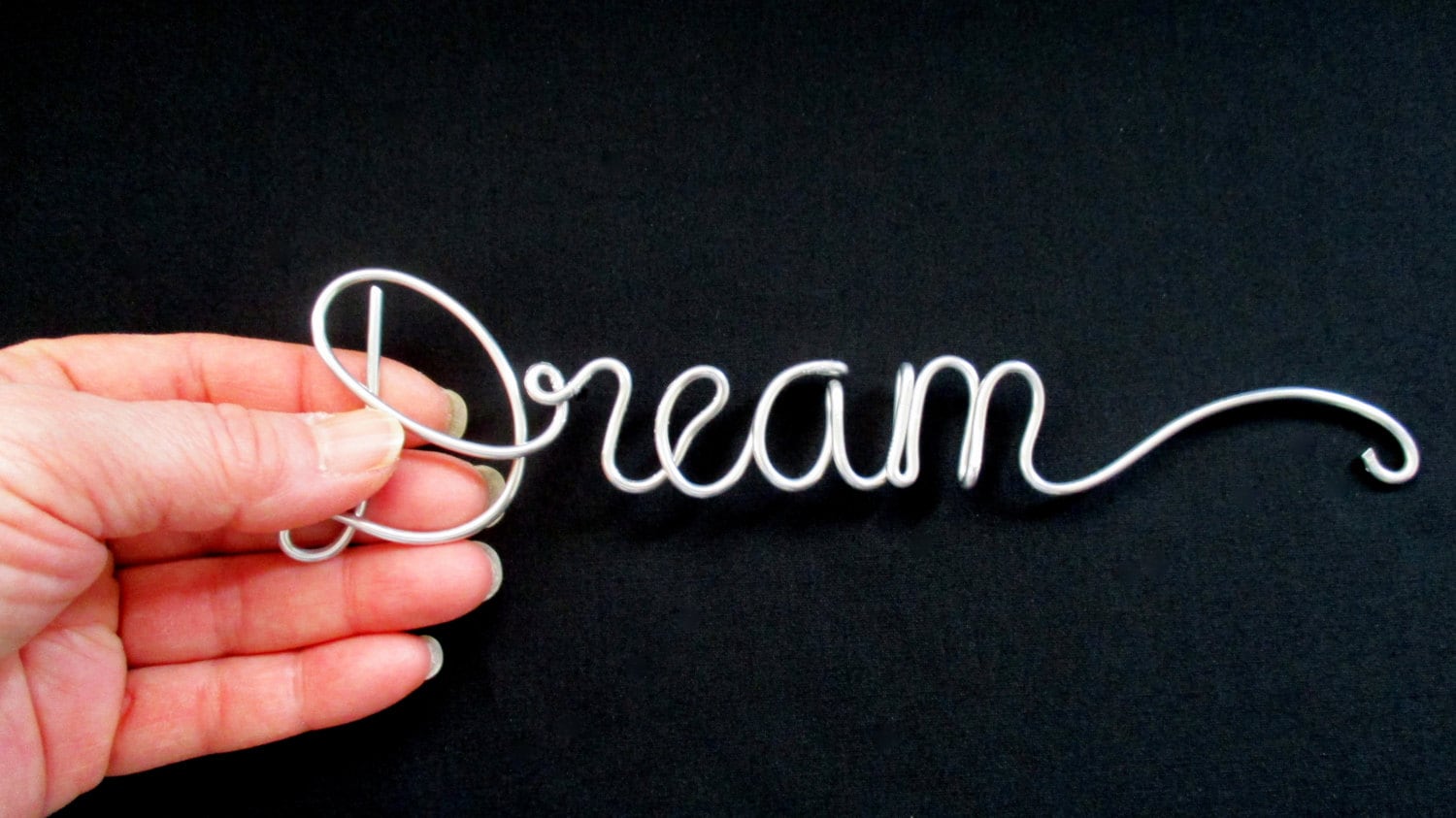 Wire Word Dream, Wire Words, Decorative Words, Wire Script Words, Wire ...