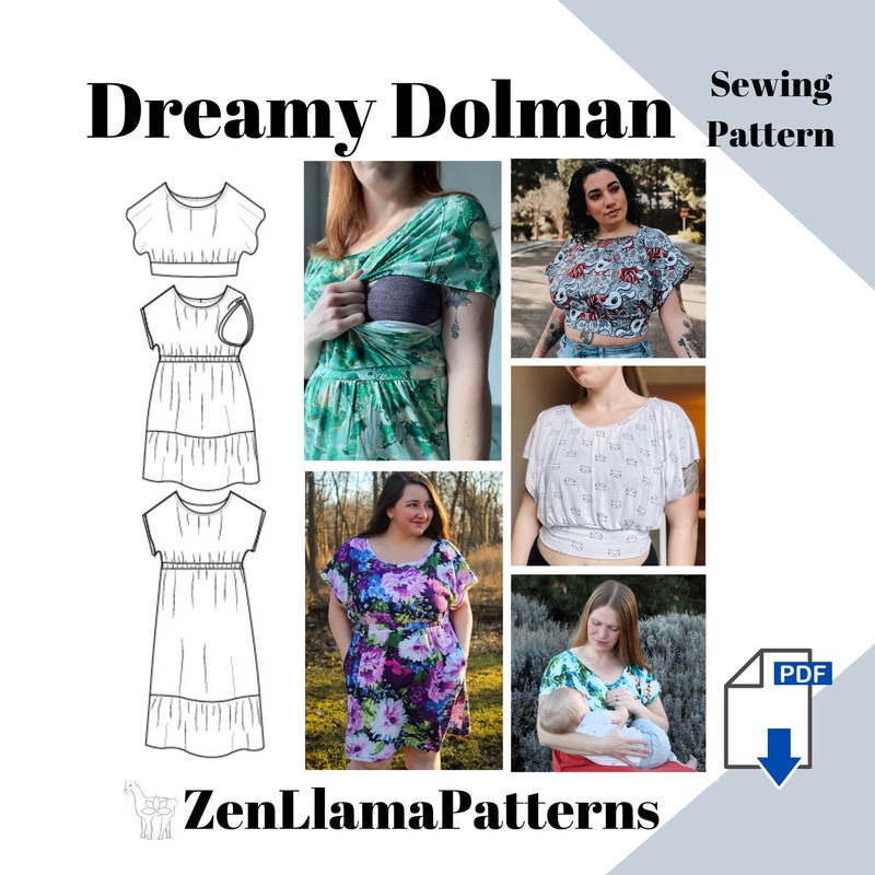 Gauze Dress Pattern - Etsy