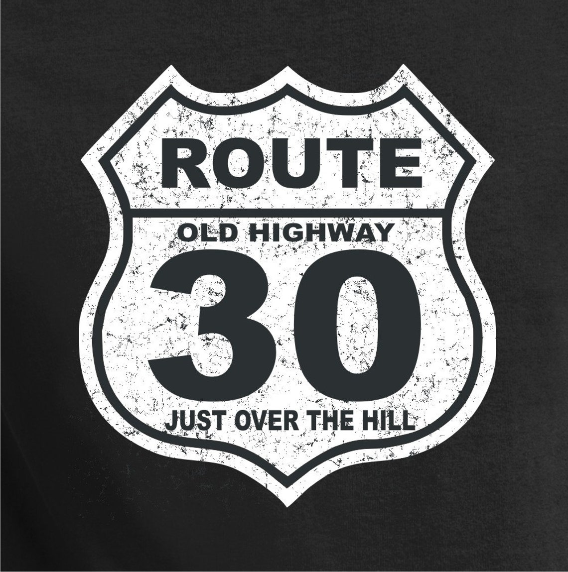30th Birthday Gift 30 Years Old Over The HillShirtT-Shirt | Etsy