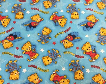 Daniel tiger fabric | Etsy
