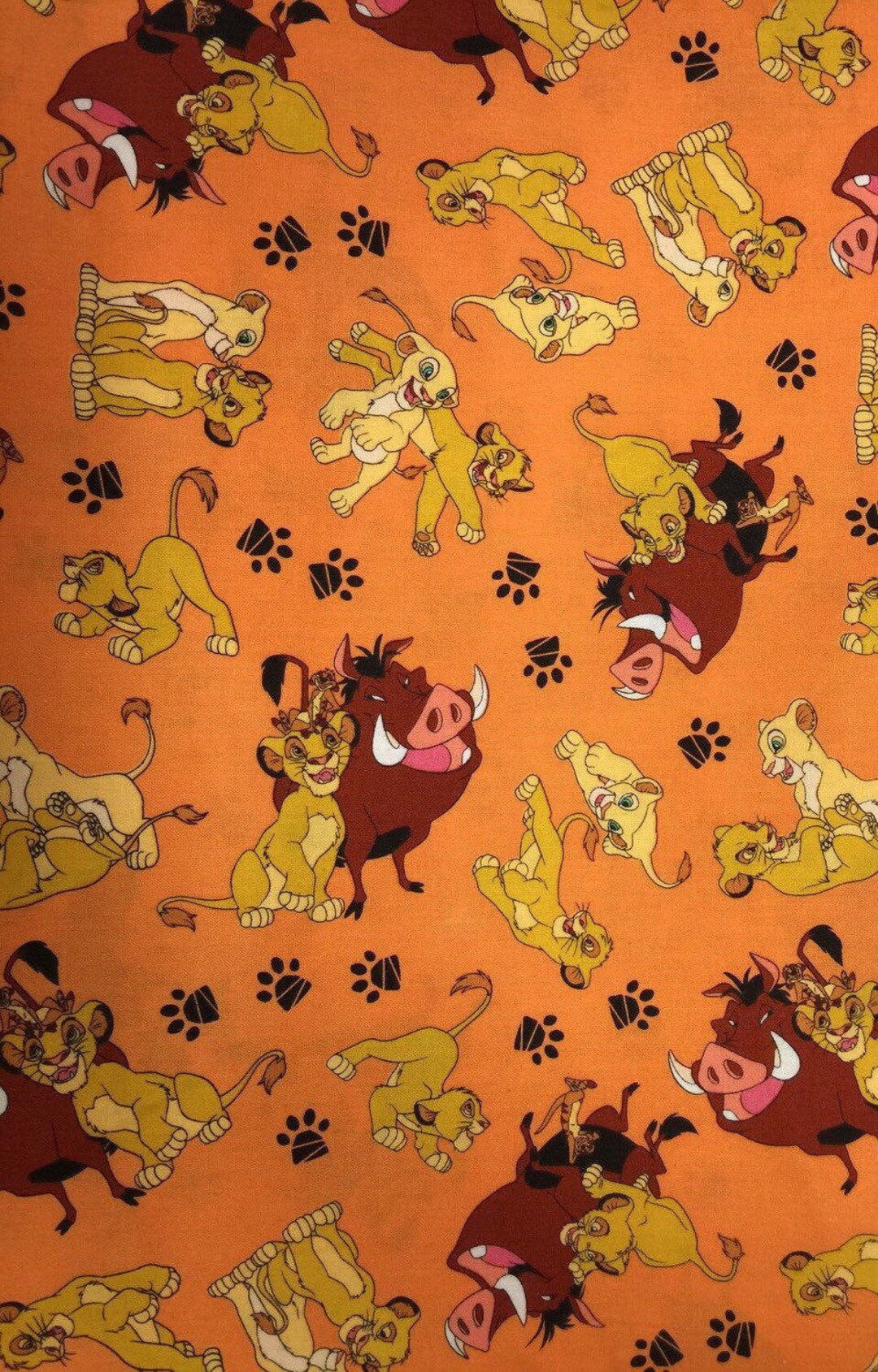 Fabric Remnant / Lion Guard - Etsy
