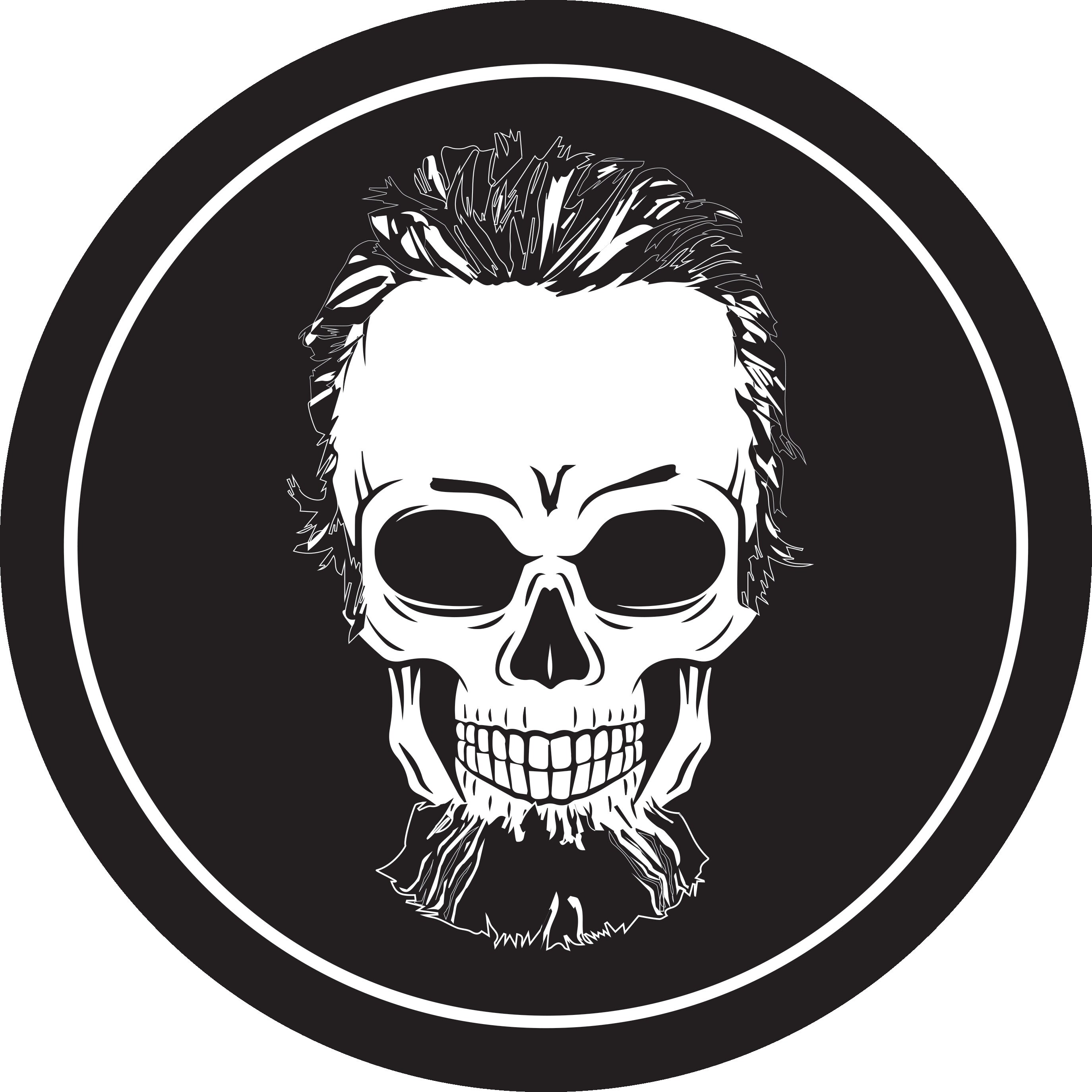 Skull, Beard, Goatee, Skull Head, Halloween, Hipster Skull, Skate, Beer ...