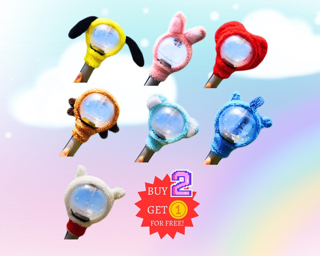 BT21 Light Stick Cover, Bangtan Light Stick Cover, Army Bomb Cover ...