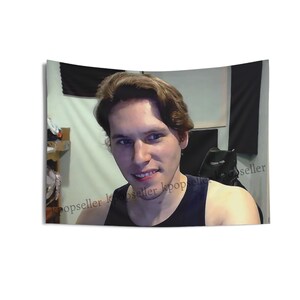 Jerma Jerma985 Tapestry 27x37' Jerma Flag Poster Gift for Friend ...
