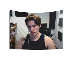 Jerma Jerma985 Tapestry 27x37' Jerma Flag Poster Gift for Friend ...