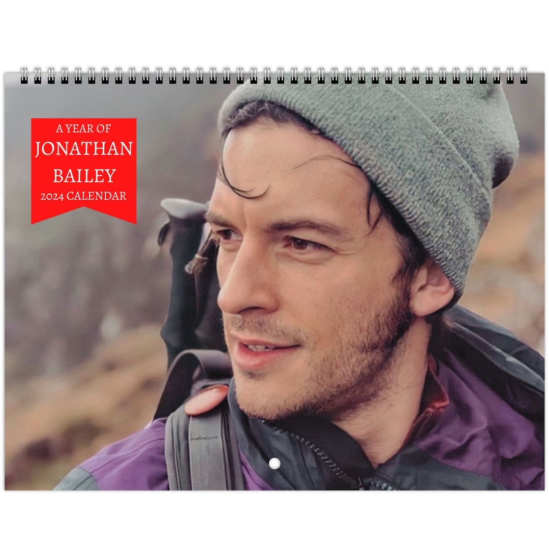 Jonathan Bailey 2024 Wall Calendar 46 Photos Photobook Gift for ...