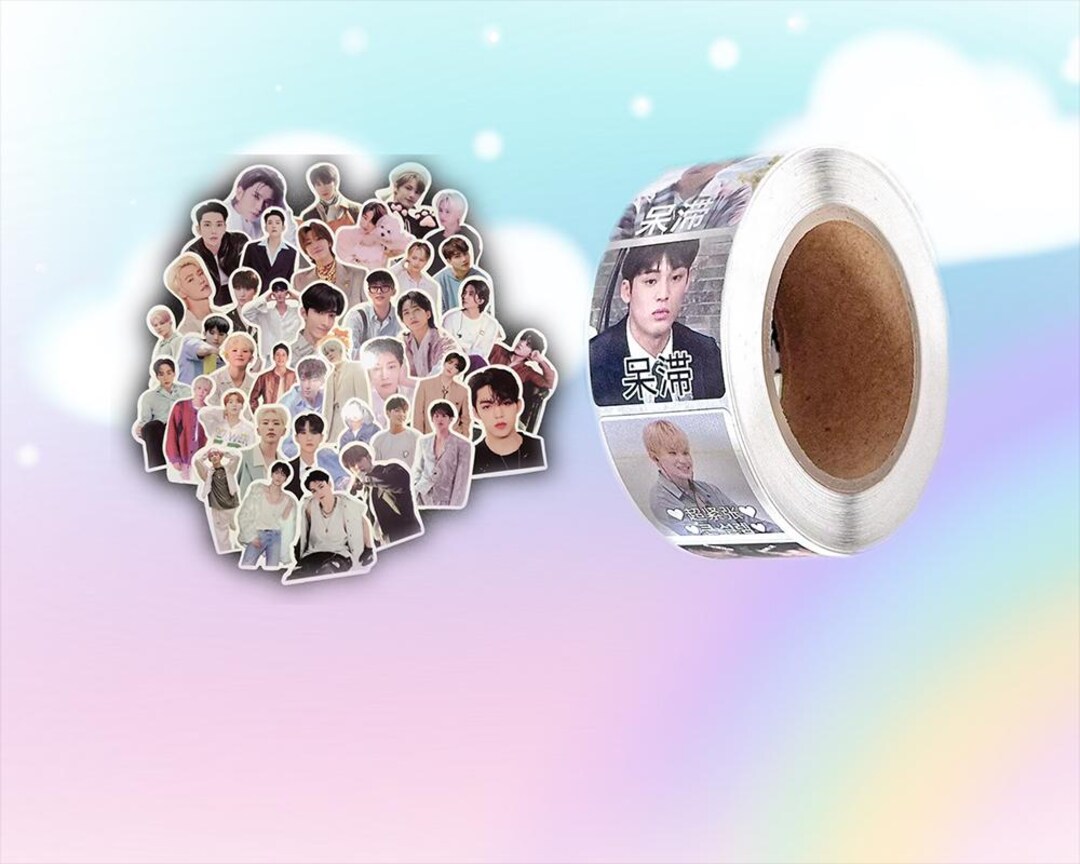 SEVENTEEN Set of 50 or 500 Stickers, Svt Stickers, Kpop Stickers ...