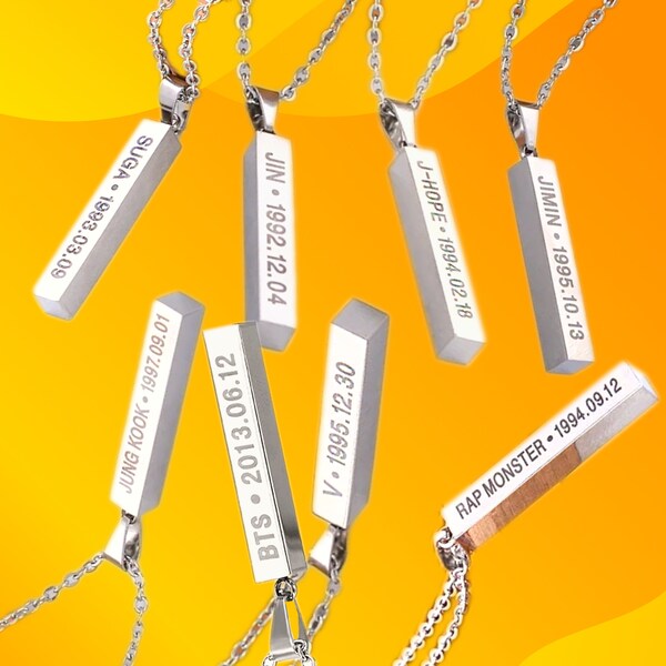 Bts Necklace - Etsy