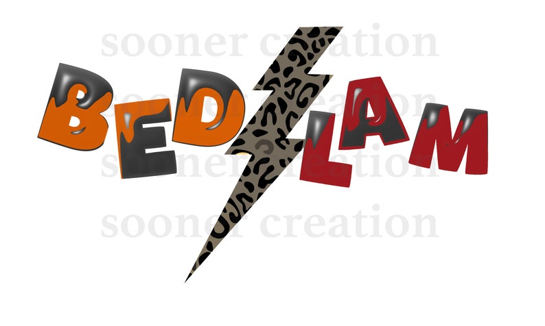 Bedlam, Sooners, Cowboys,png, JPEG, Sublimation Download - Etsy
