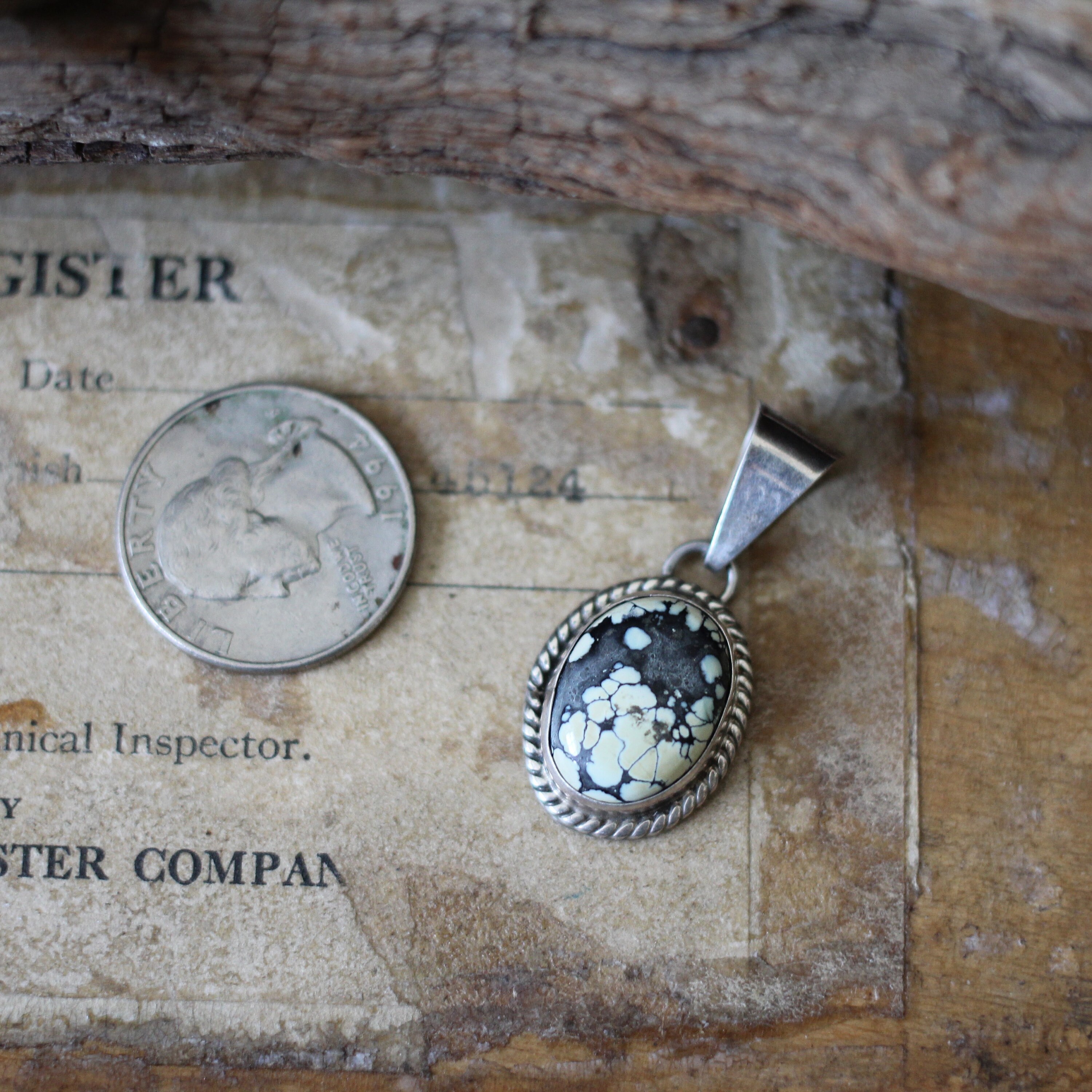 New Lander Turquoise Stone Vintage Navajo Native | Etsy