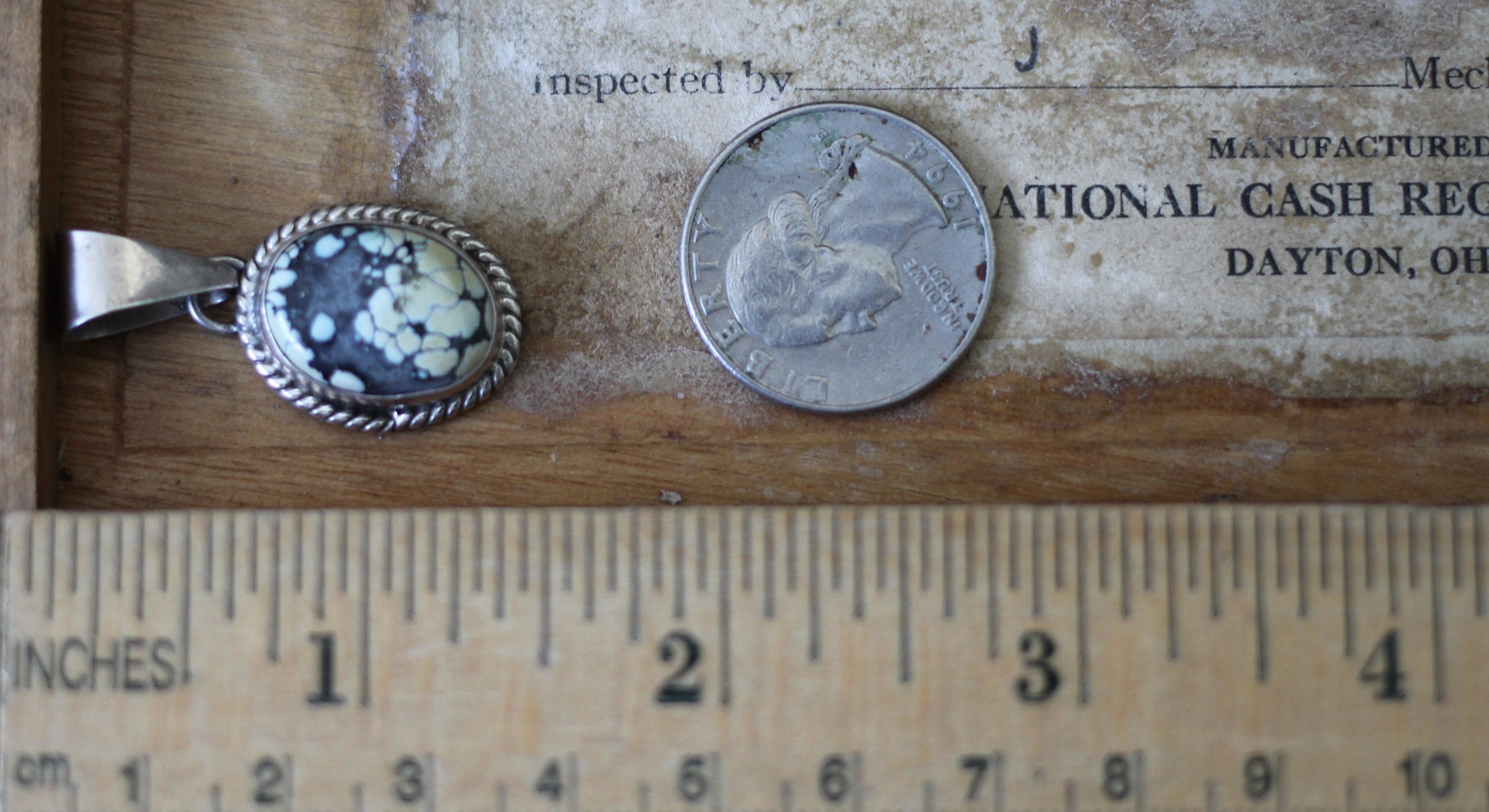 New Lander Turquoise Stone Vintage Navajo Native | Etsy