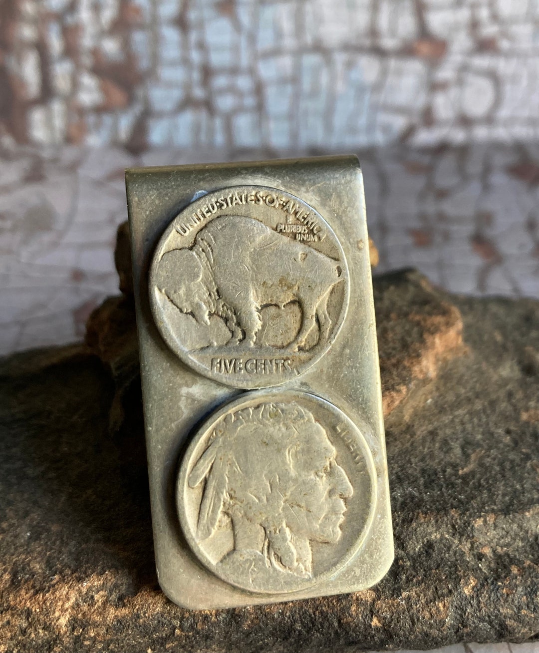 Vintage | Nickel | Silver | Southwestern | Nickel US | Coin | Buffalo ...