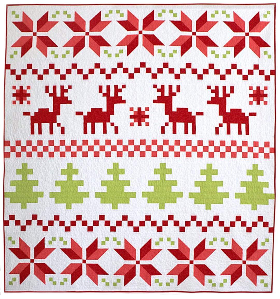 Fair Isle PDF Quilt Pattern - Etsy