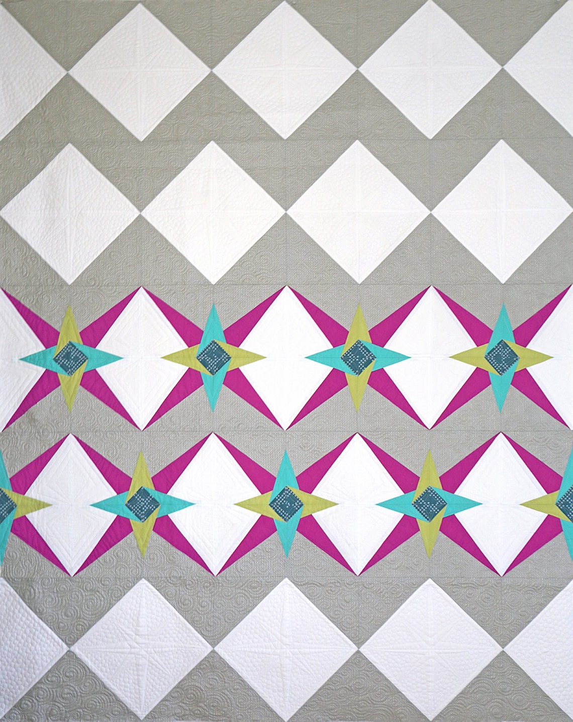 Chevron Star Quilt Pattern - Etsy