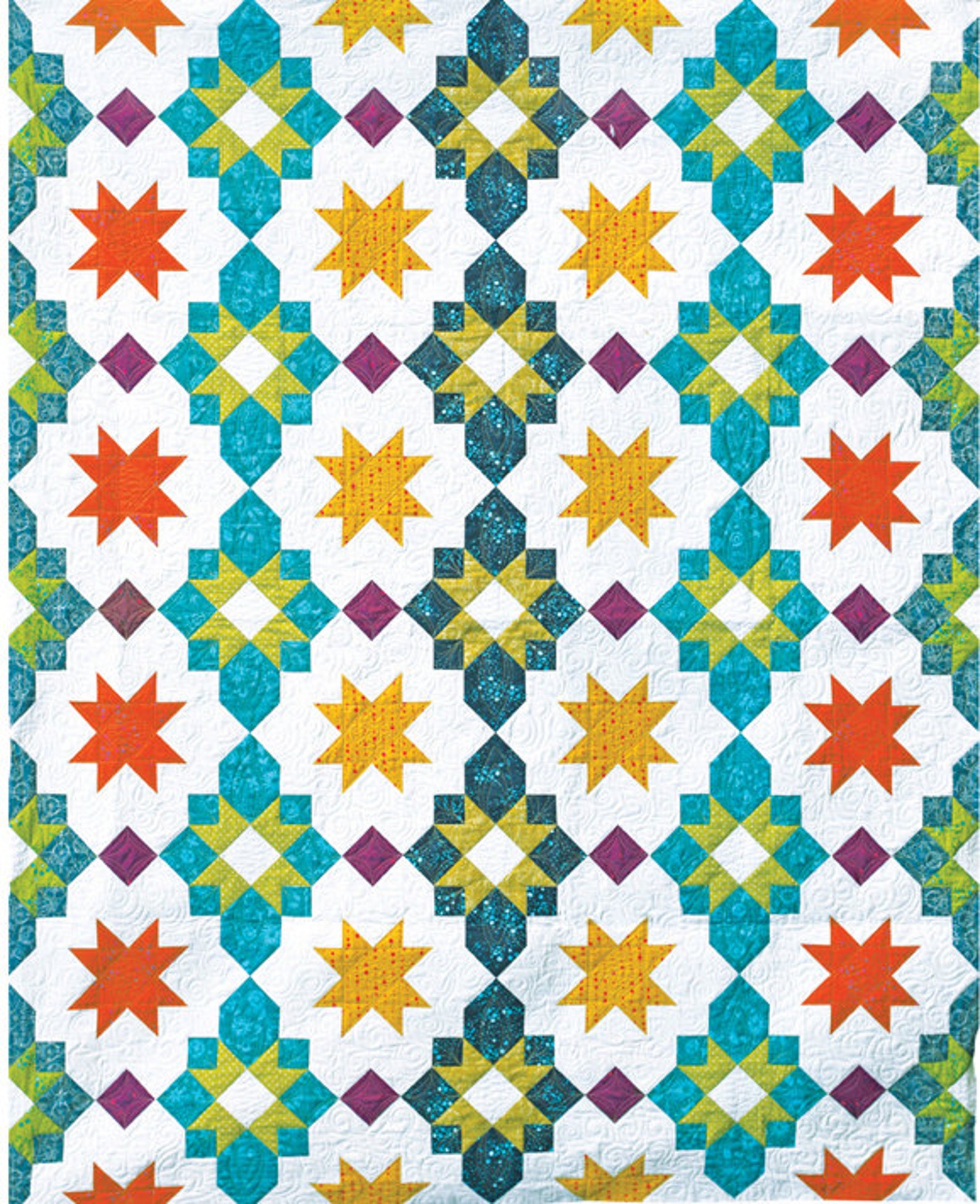Moroccan Lanterns PDF Quilt Pattern - Etsy