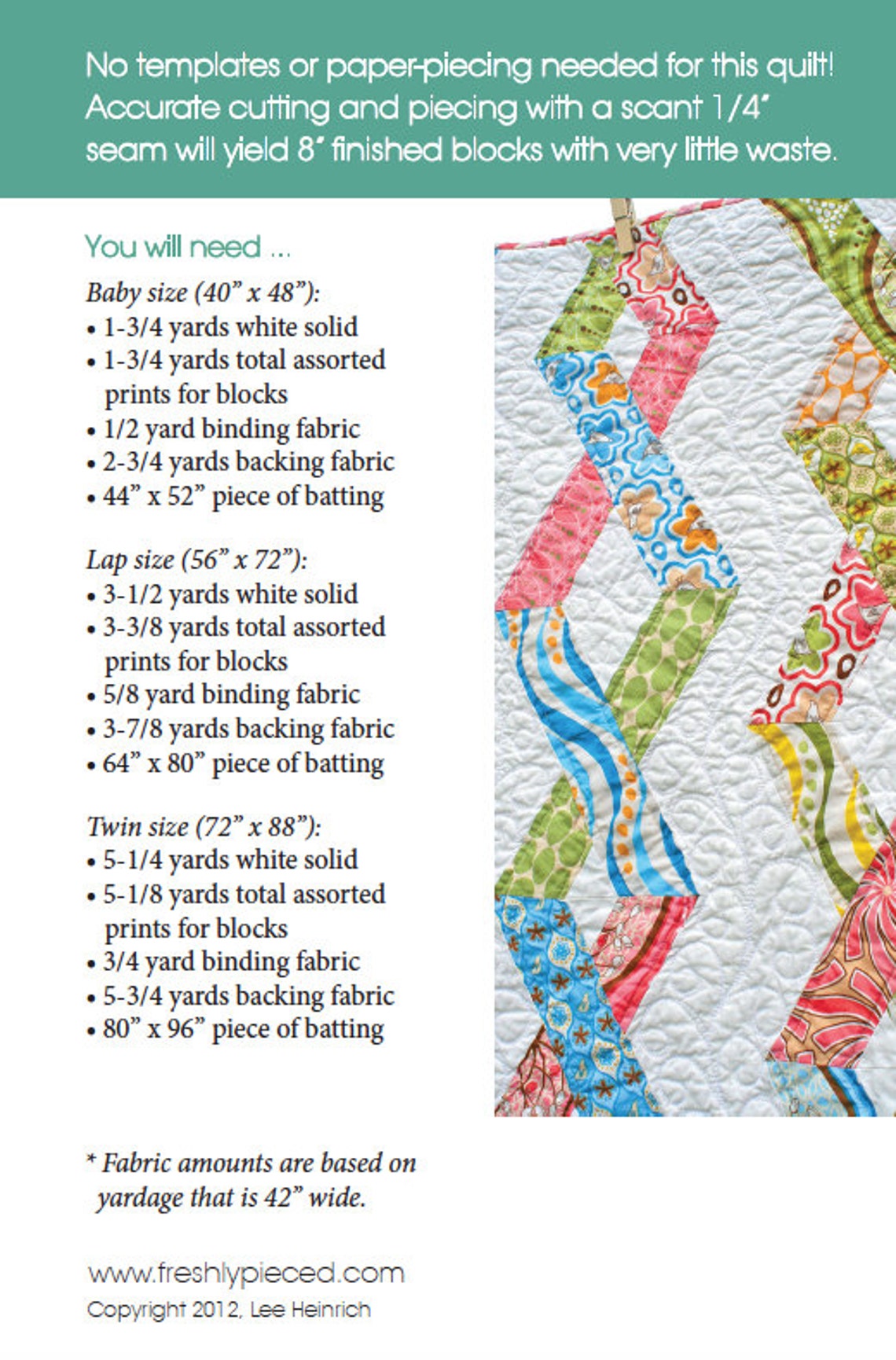 Chain Reaction Modern PDF Quilt Pattern - Etsy