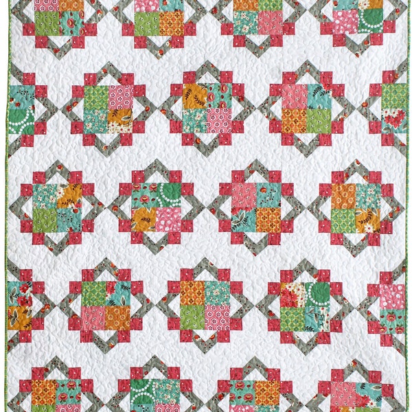 Square Quilt Pattern - Etsy