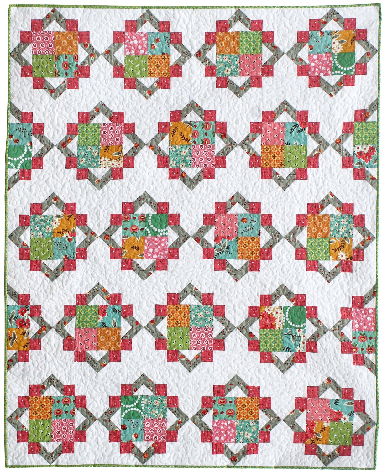 Cathedral Square PDF Quilt Pattern - Etsy