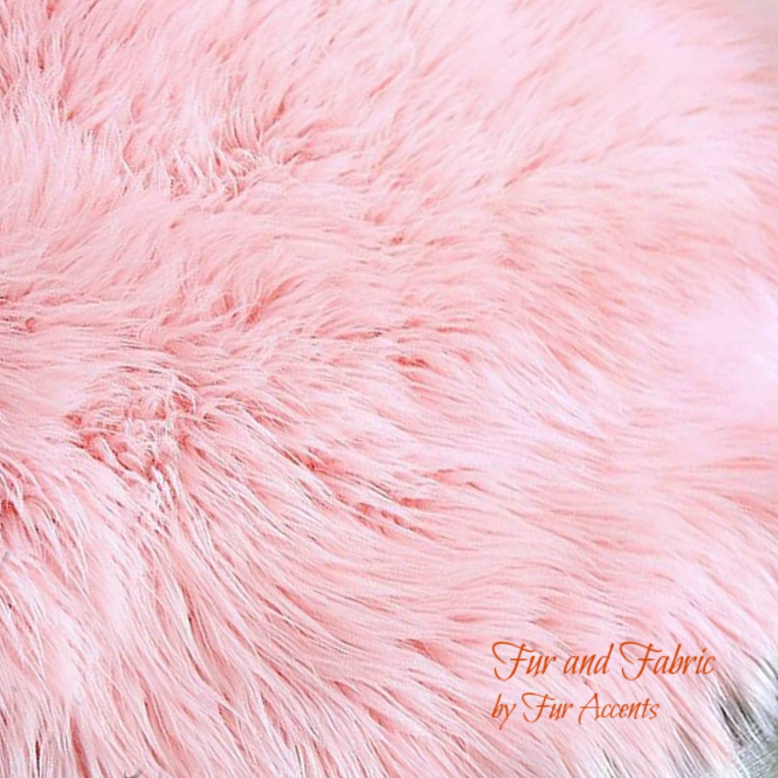 Light Pink Shagfaux Furfabricshaggy Fun Furbaby - Etsy