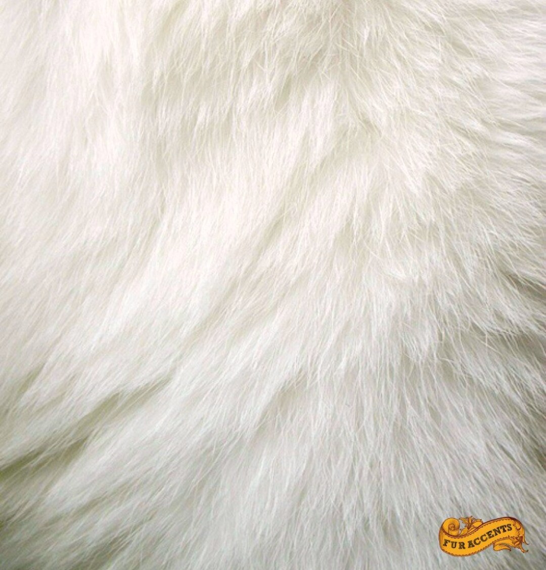 Natural White Faux Fur Fabric, Craft Squares, Sewing Material - Etsy