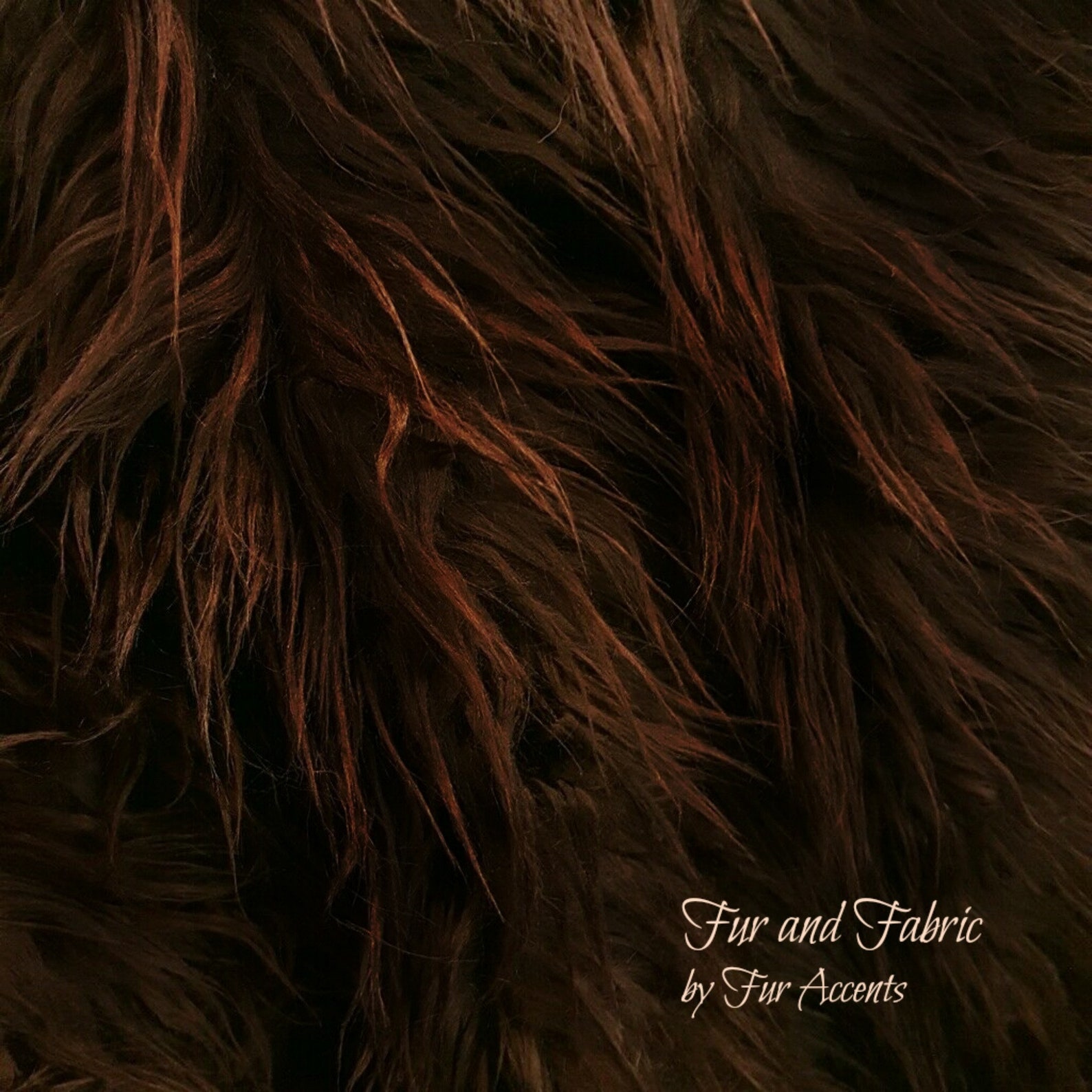 Chocolate Brownfaux Fur Fabriccraft Squaresfun Fur Baby | Etsy