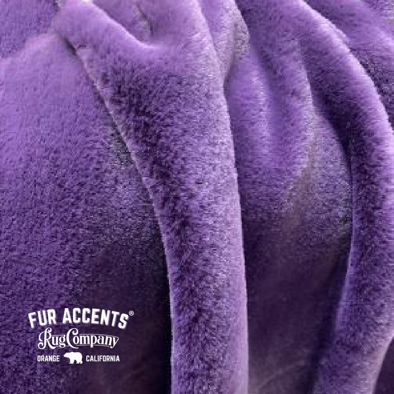 Soft Bunny Fur Rabbit Mink Faux Fur FabricCraft SquaresFun | Etsy