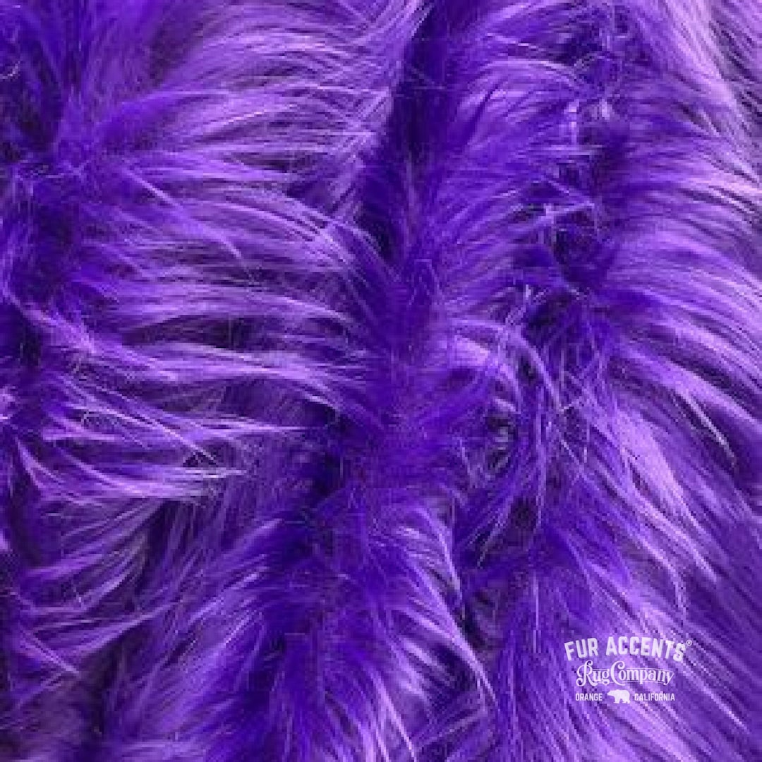 Dark Purple,faux Fur Fabric,craft Squares,fun Fur - Baby Photos ...