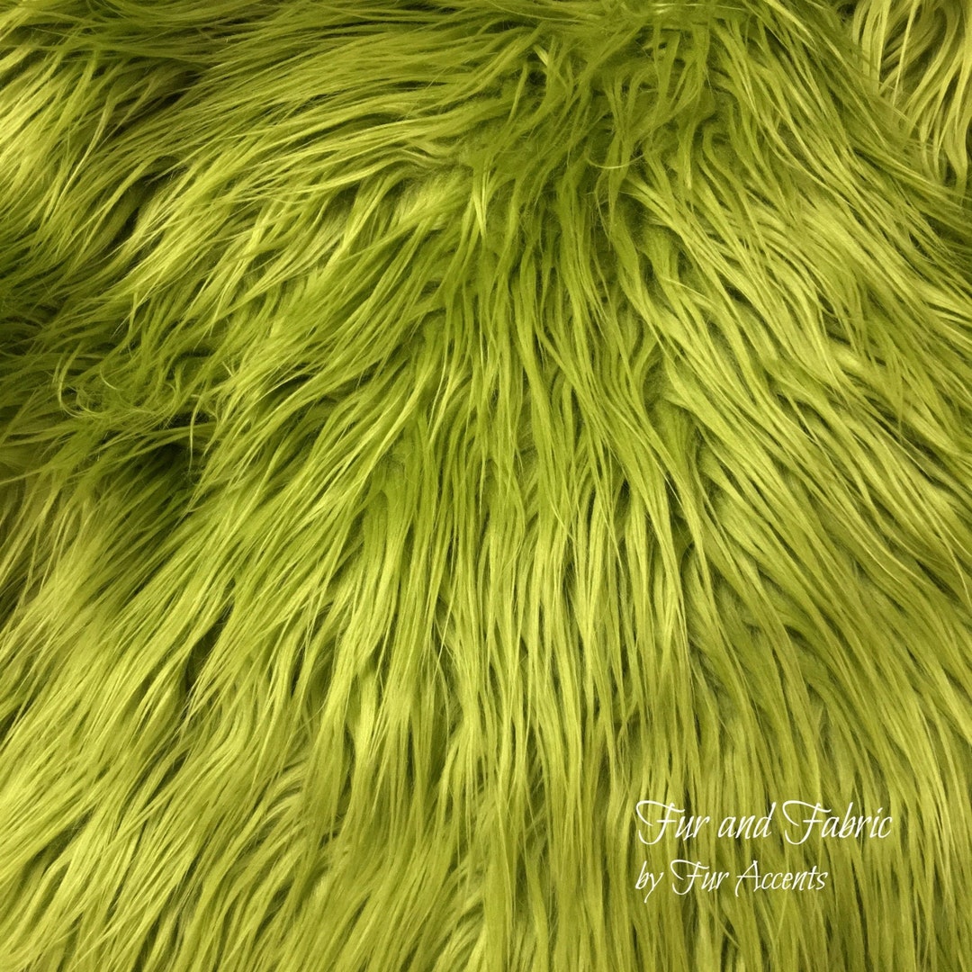 Olive Green,faux Fur Fabric,craft Squares,fun Fur - Baby Photos ...