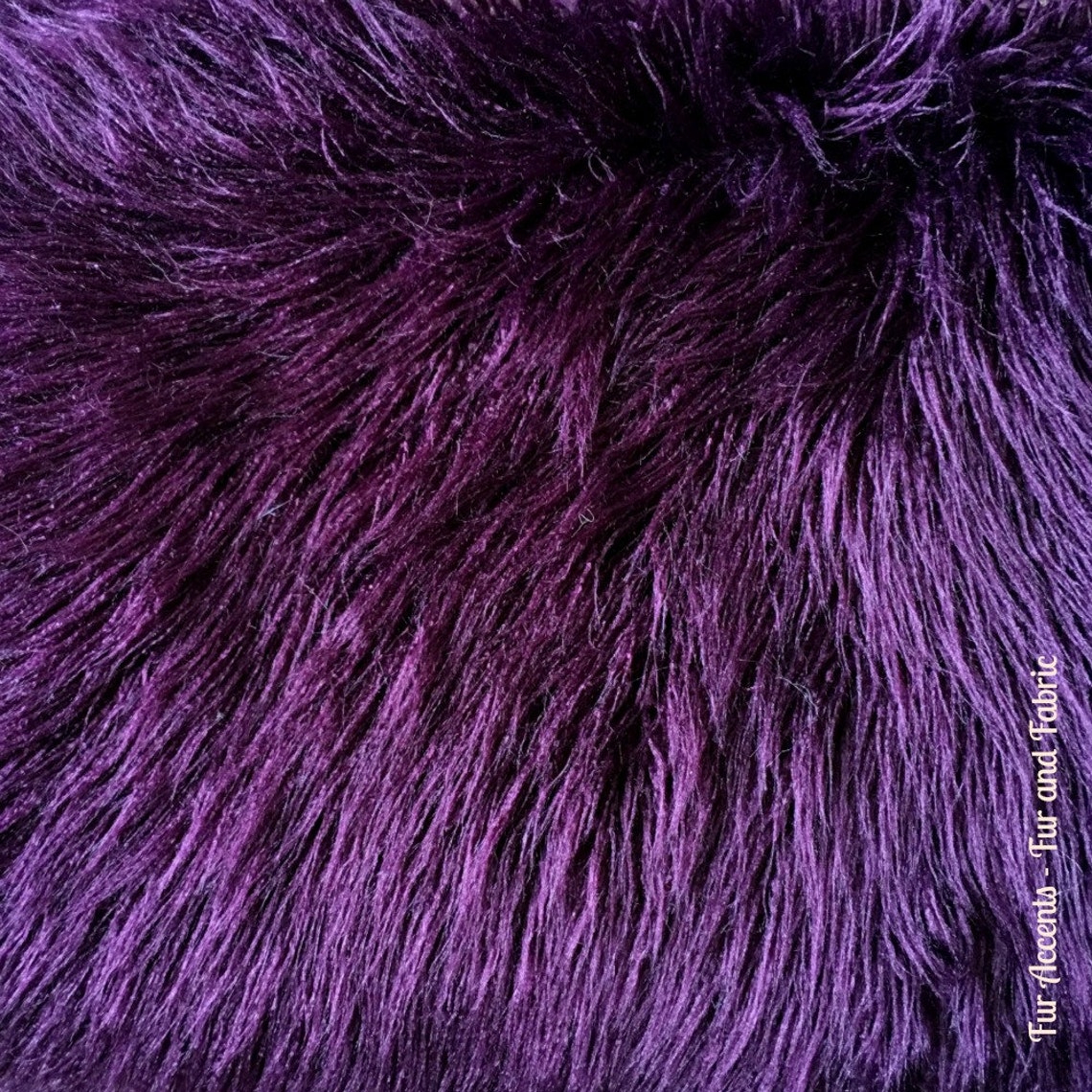 Mongolian Sheepskin Long Hair Llama Faux Fur Fabric Shaggy - Etsy