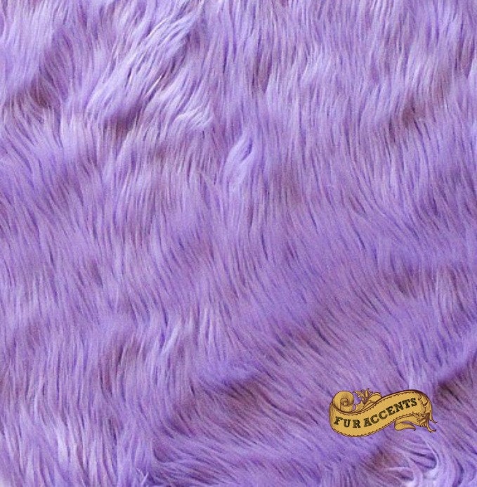 Purple Shaggy Faux Fur Fabric - Soft Craft Fur - Etsy